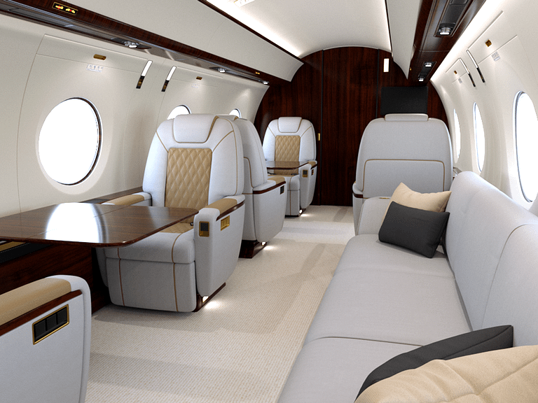 Aircraft Interior Design – 3dpaintdesign